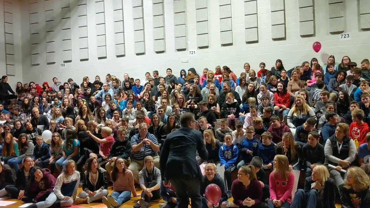 Saco Middle School Kindness Ceremony 2018 - YouTube