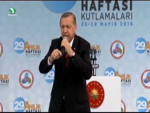 Cumhurbaşkanı Erdoğan; \