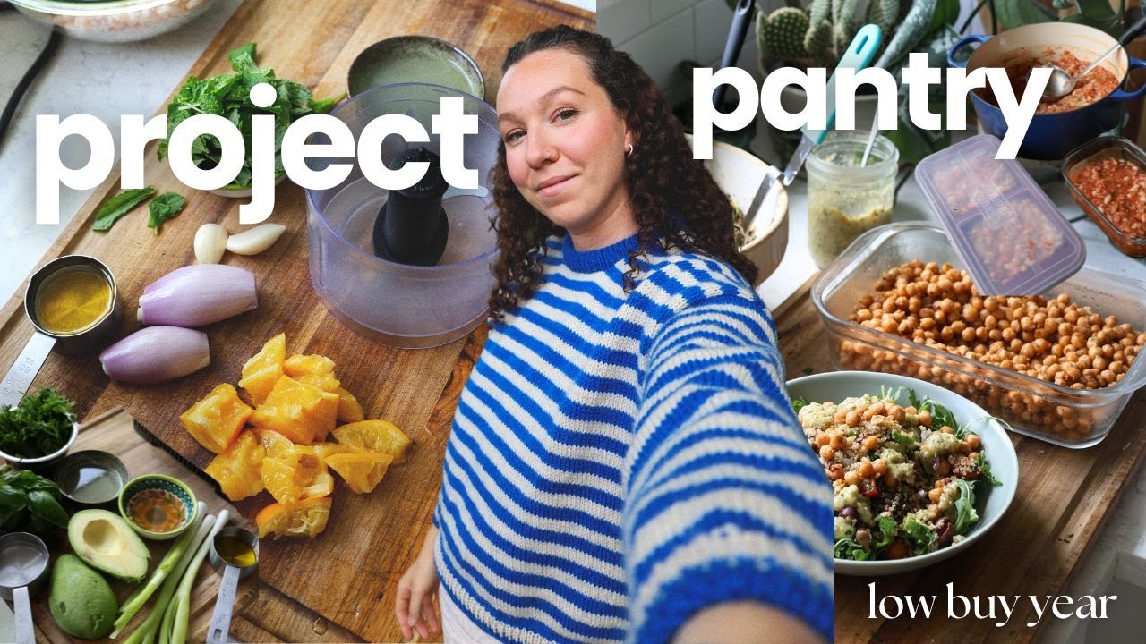 Project Pantry ep. 2 | Food Prep for the week! - YouTube