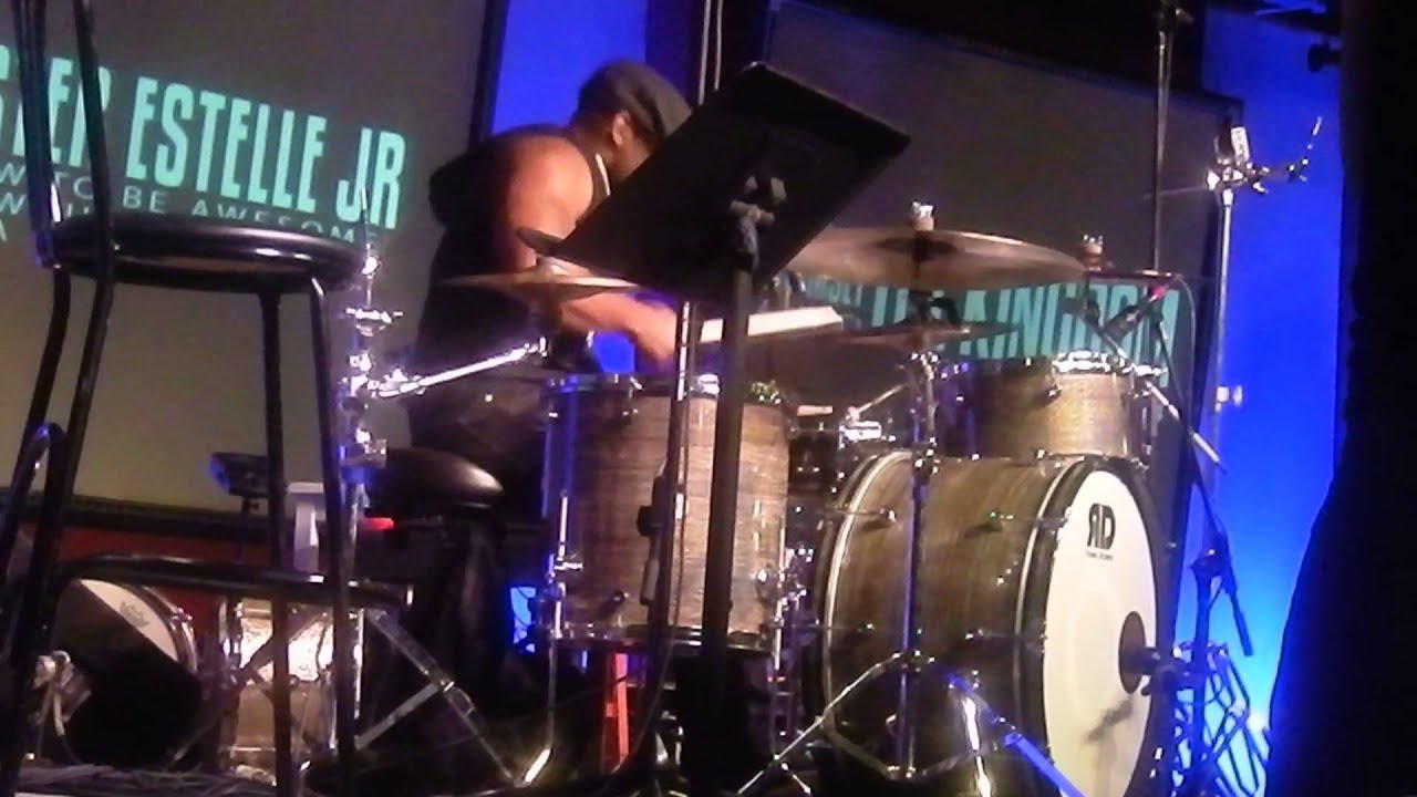 Lester Estelle @ the Drumset & the Kingdom 2014 (Song 4) - YouTube
