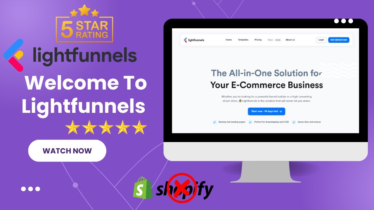 Lightfunnels best all in one Ecom Platform - YouTube