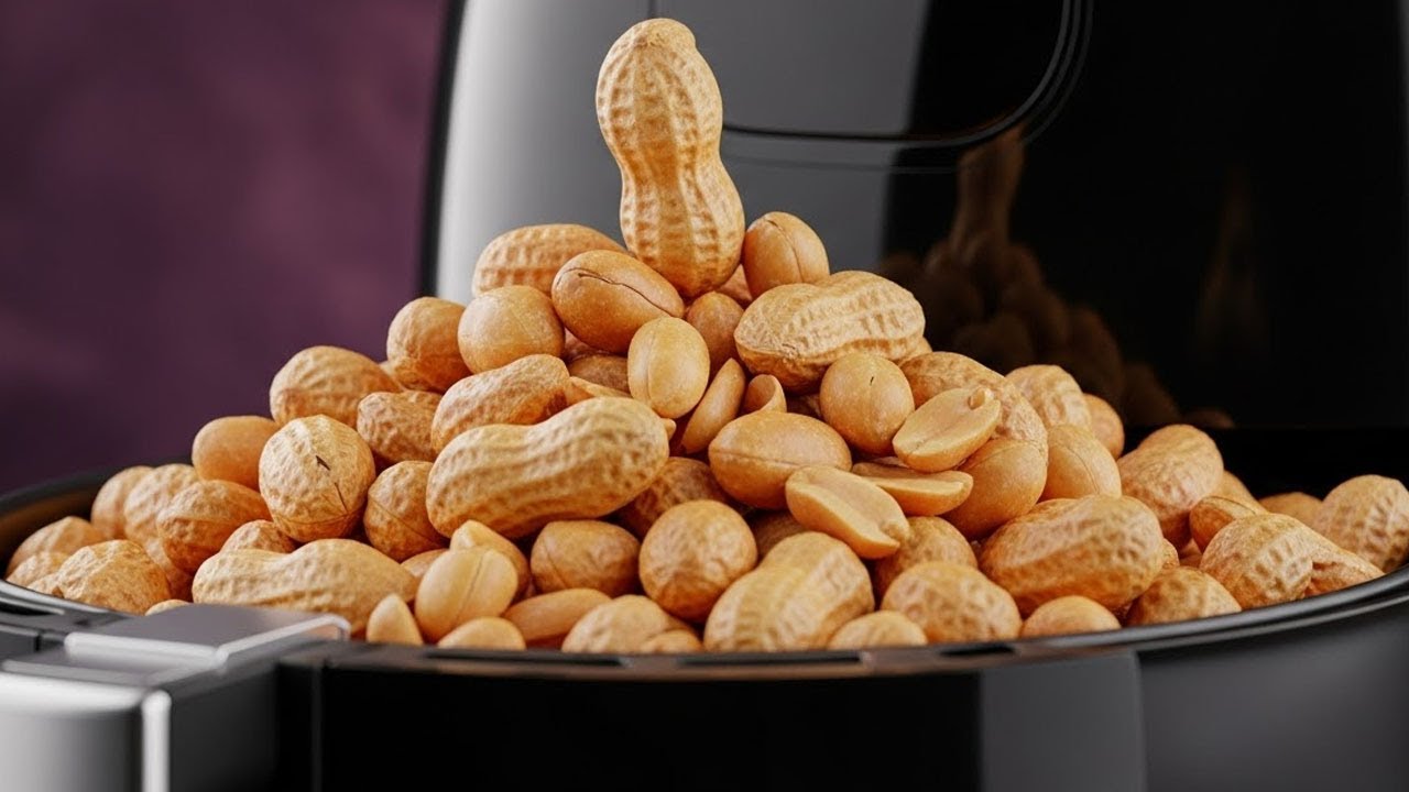 How to Brine and Roast Peanuts In Air Fryer, Homemade Salted Peanut ...