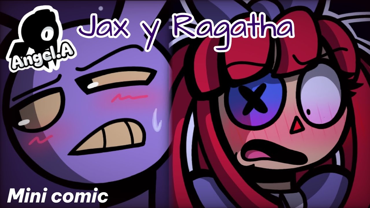 Jax y Ragatha cómic ship Digital circus (comic corto) by Angel.A - YouTube