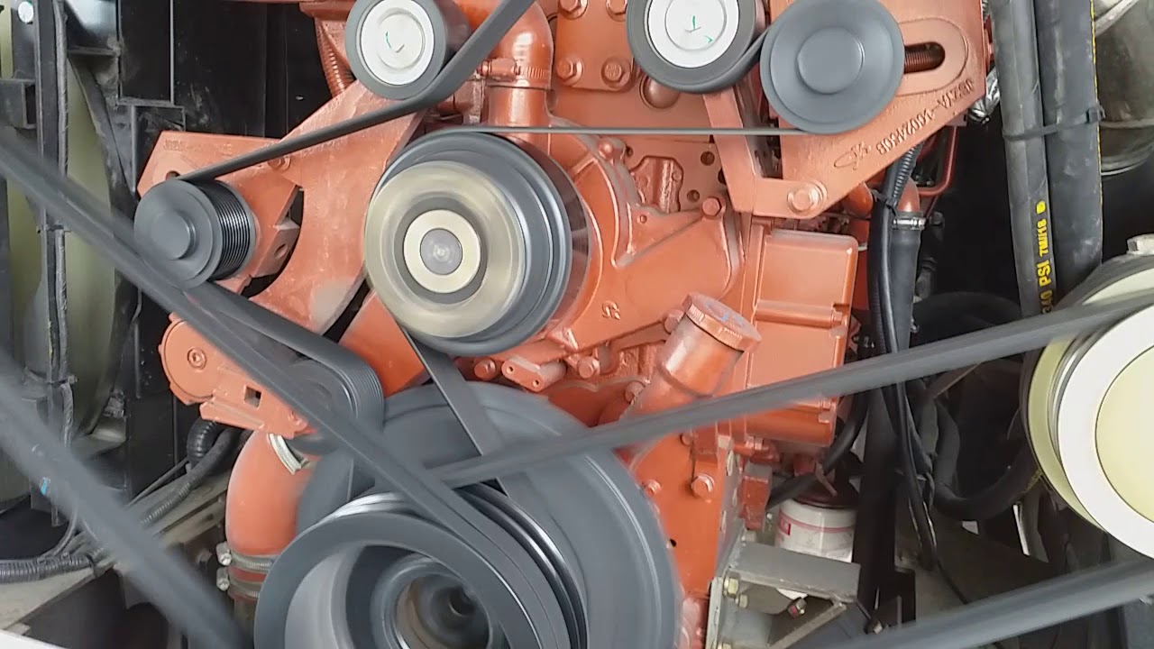 Guilin Daewoo Bus Engine #GDW6125HK #PLUSLINER - YouTube
