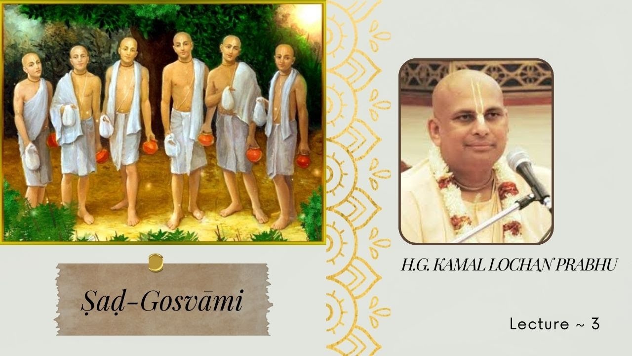 Sad goswami - lec 03 - YouTube