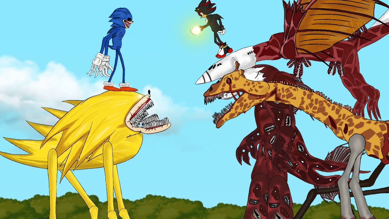 Compilation Shin Sonic Fight Cartoon Animation - YouTube