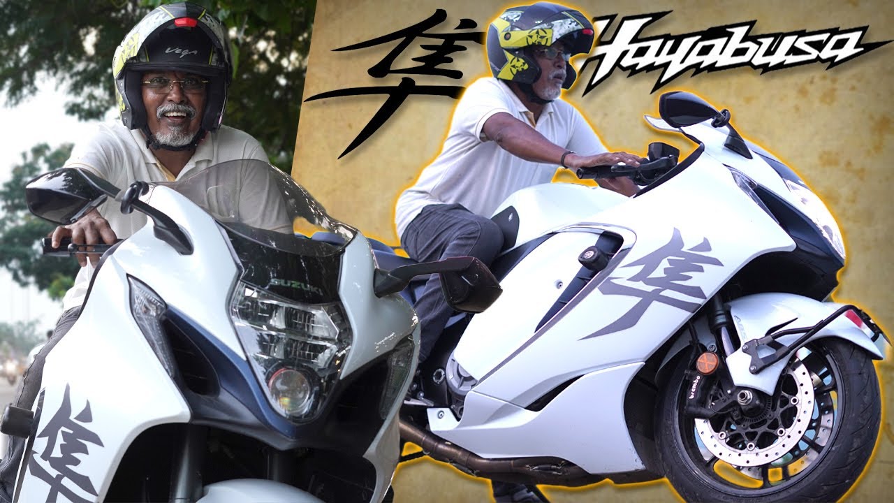 DAD's day with HAYABUSA 🔥😍| Ride with Super Bike! - YouTube