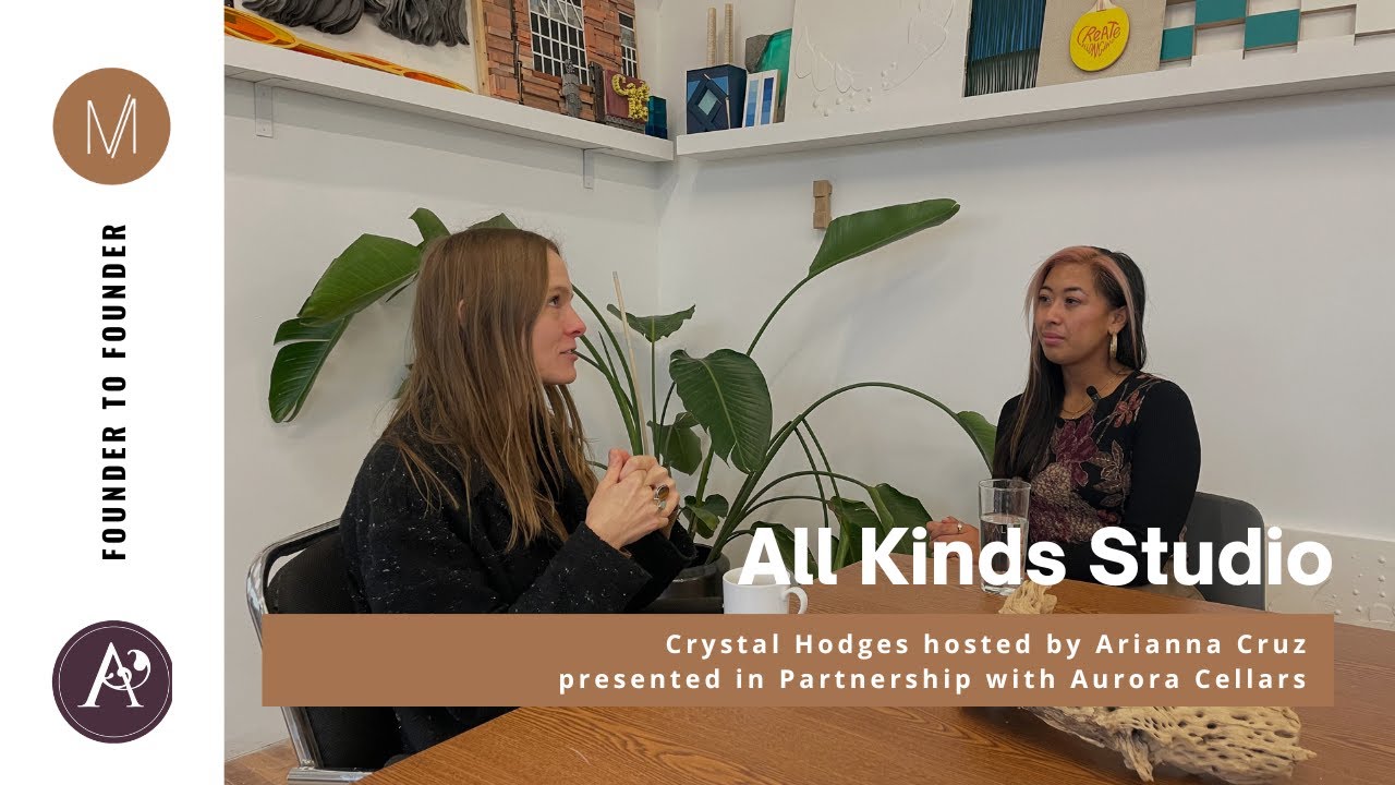 Founder to Founder: Crystal Hodges, AllKinds Studio - YouTube