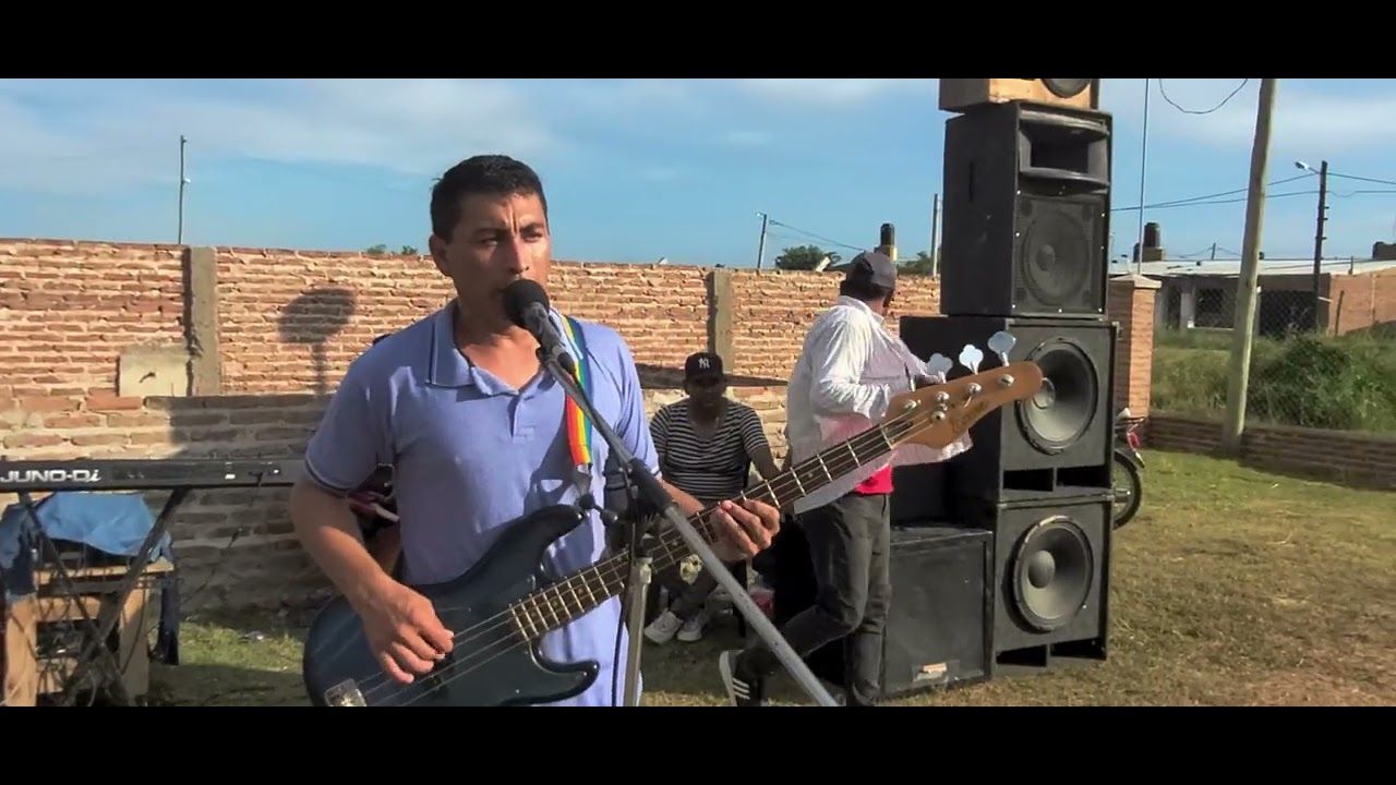 alonso duran y su grupo de J.J.C chaco en la iglesia puerta de alabanza ...