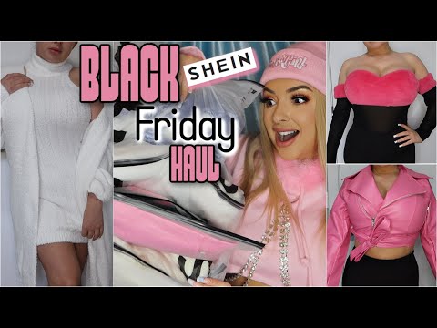 SHEIN 2023 Black Friday early access TRY ON HAUL!!