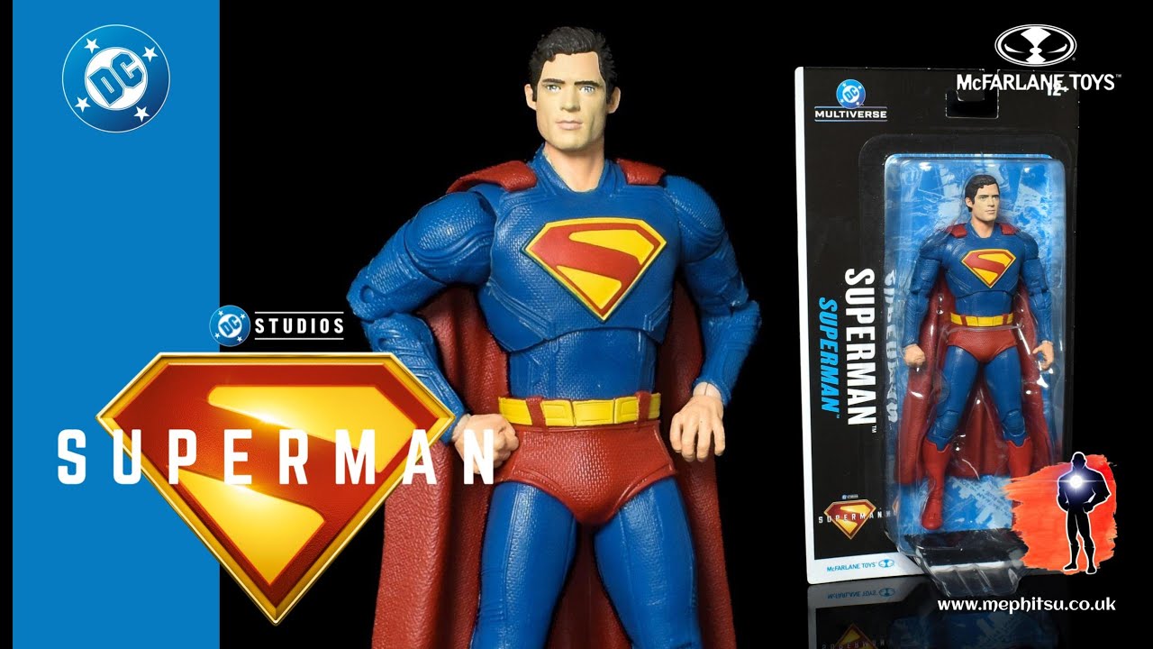 McFarlane DC Multiverse Superman Carded Release from Superman 2025 ...