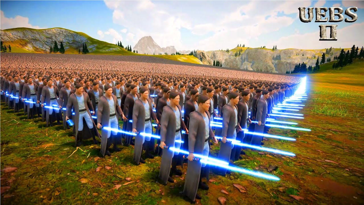100,000 JEDI KNIGHTS vs 4,000,000 EMPIRE STATE TROOPERS | Ultimate Epic ...