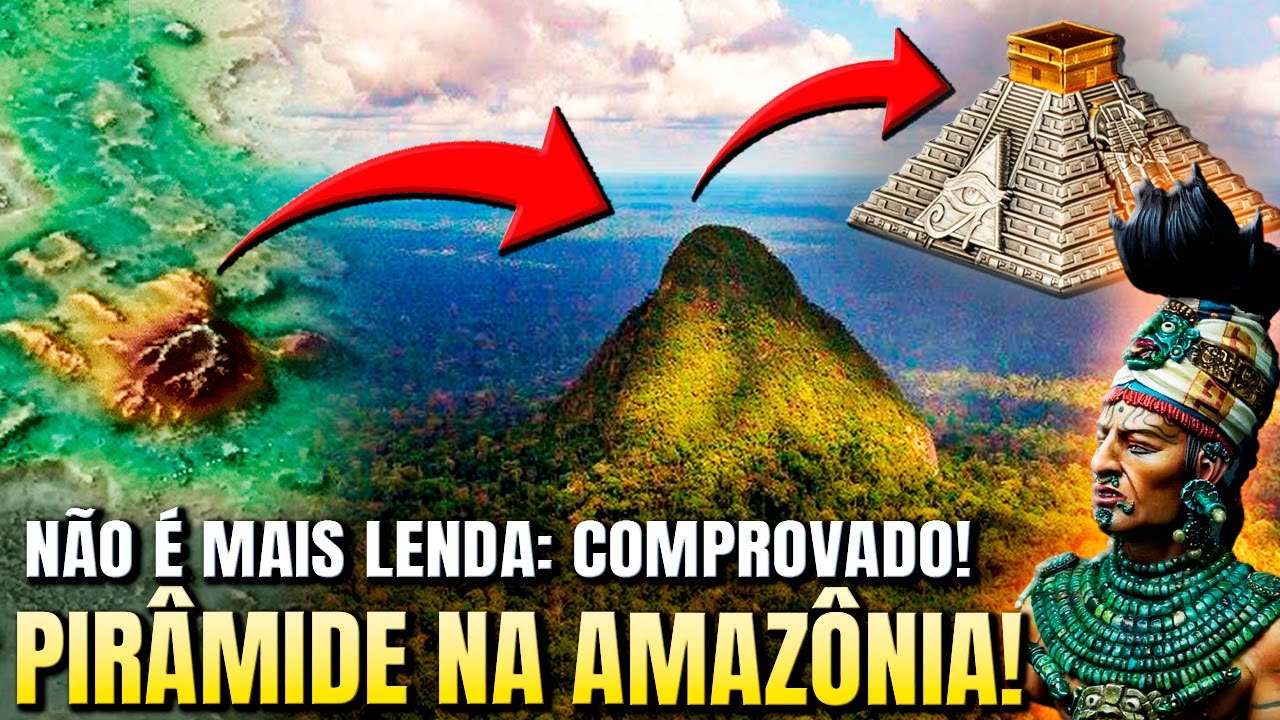 NOVA PIRÂMIDE ACABA DE SER ENCONTRADA NA AMAZÔNIA! A HUMANIDADE COMEÇOU ...