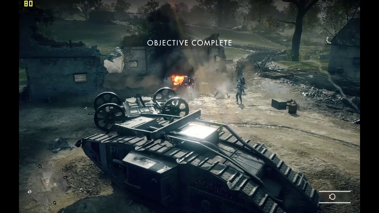 BF1 - Tank Mission - YouTube