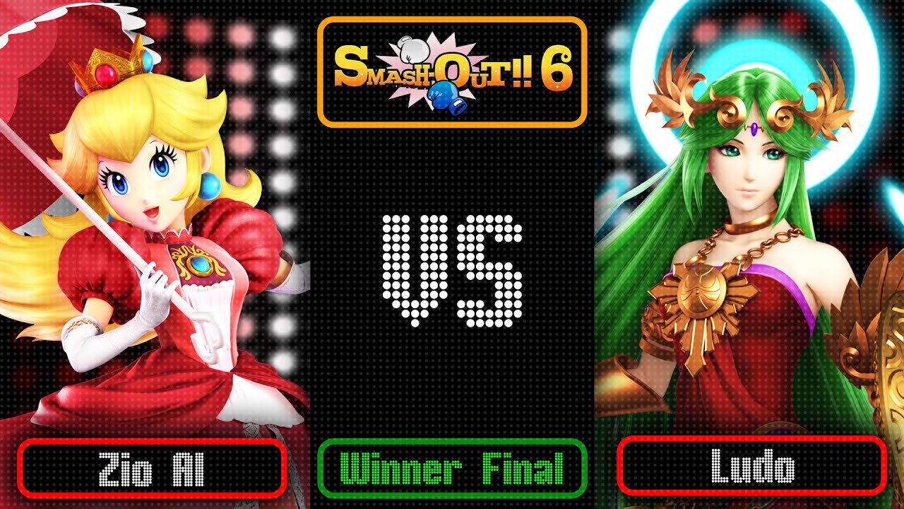 Smash-Out!! 6 | Winner Final - Zio Al (Peach) vs Ludo (Palutena ...