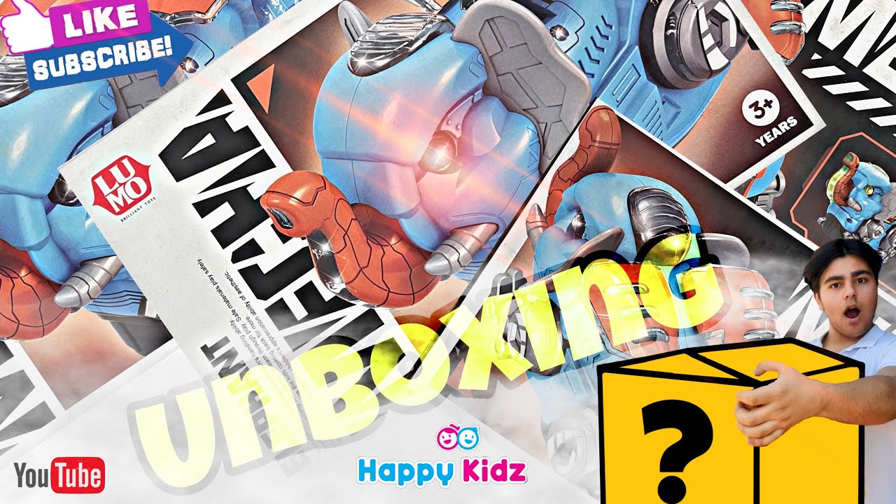 MECHA ELEPHANT 🐘💀📈|UNBOXING|HAPPYKIDZPERUVA - YouTube