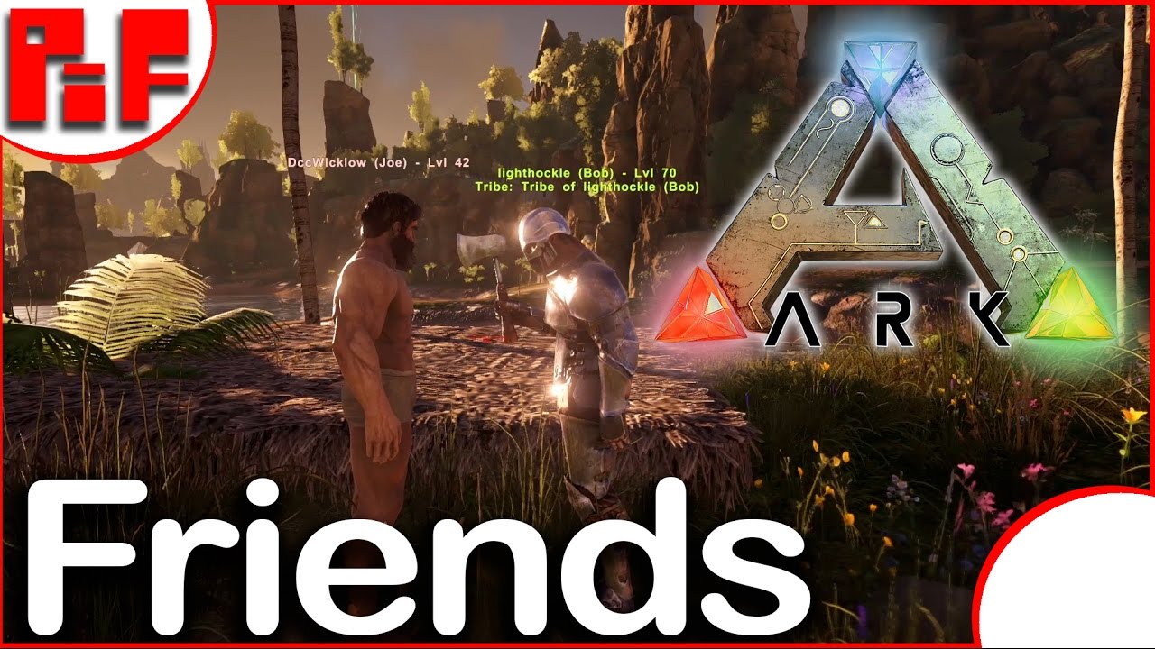 😊 Finding A Friend 😊 Players Revealed Ark Survival Evolved PS4 Play ...