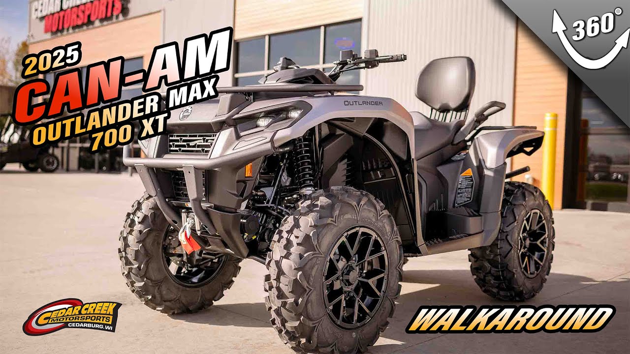 Walkaround | 2025 Can-Am® Outlander MAX XT 700 - YouTube