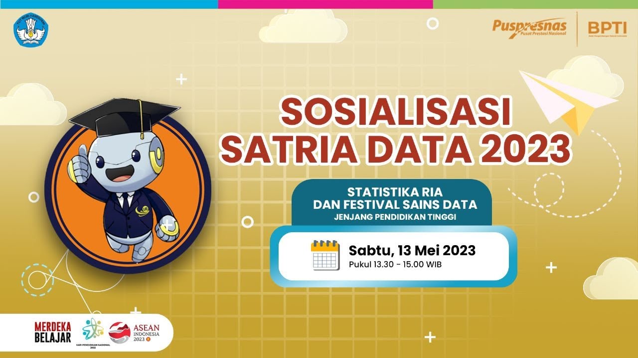 Sosialisasi Satria Data Tahun 2023 - YouTube