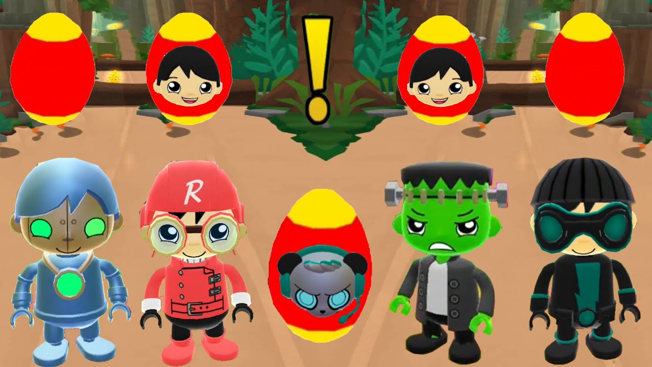 TAG WITH RYAN NIGHT VISION VS RED RYAN VS COBALT ROBO RYAN WITH ...