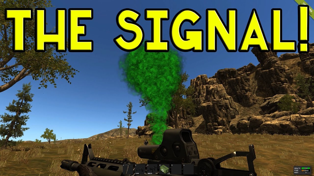 Smoke Signal! - Rust Survival Part 12 - YouTube