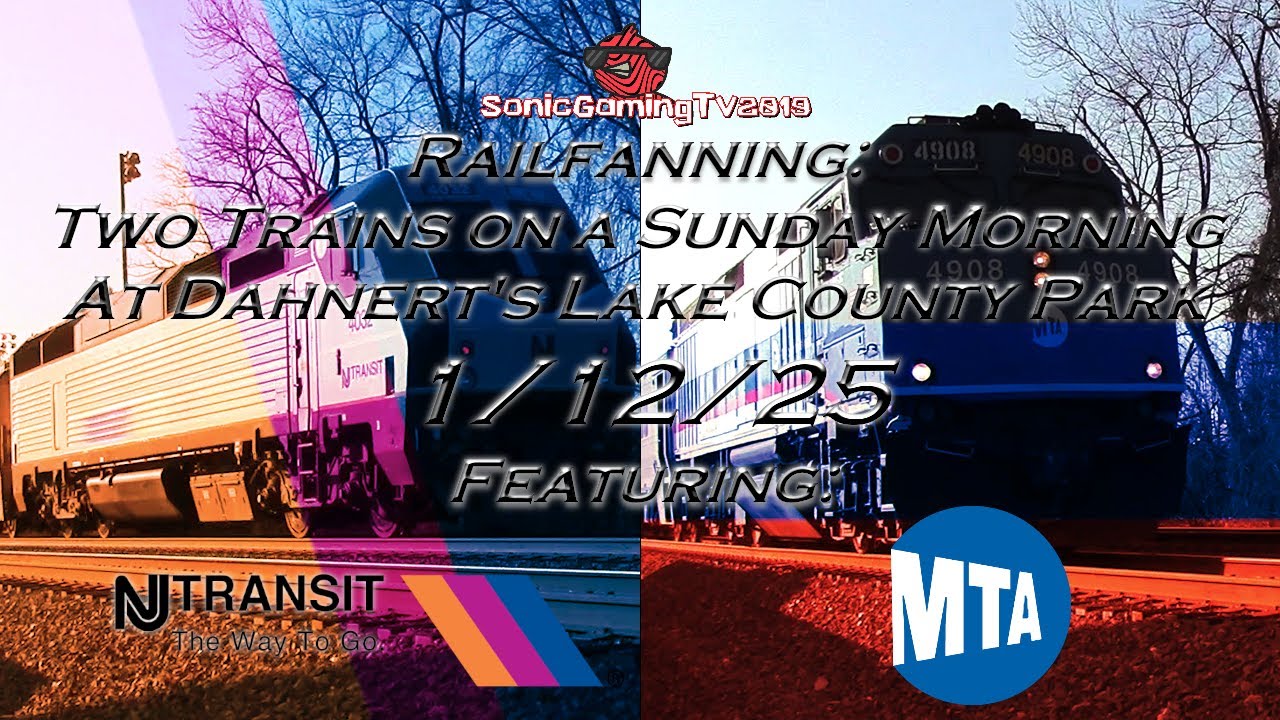 Railfanning: Railfanning on a Sunday Morning at Dahnert's Lake County ...