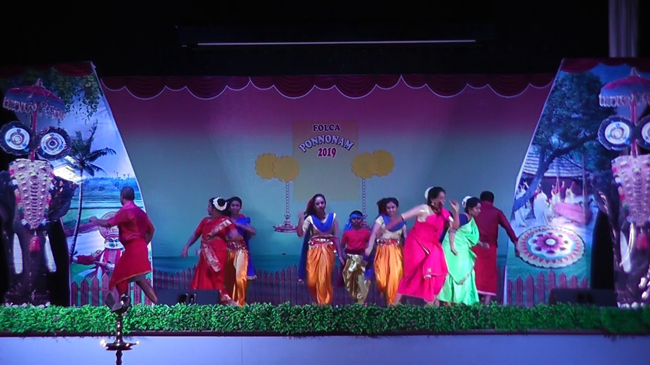 Nadan Dance FOLCA ONAM 2019 - YouTube