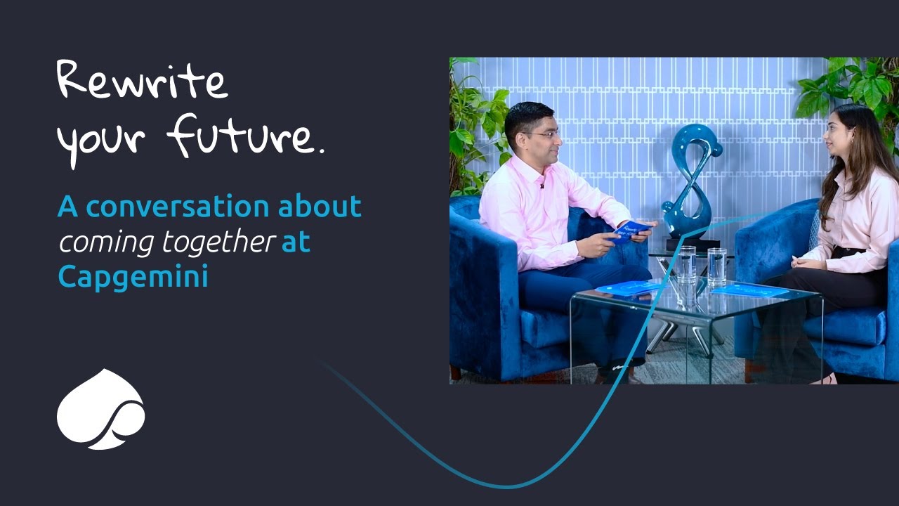Rewrite your future: A conversation about coming together at Capgemini ...
