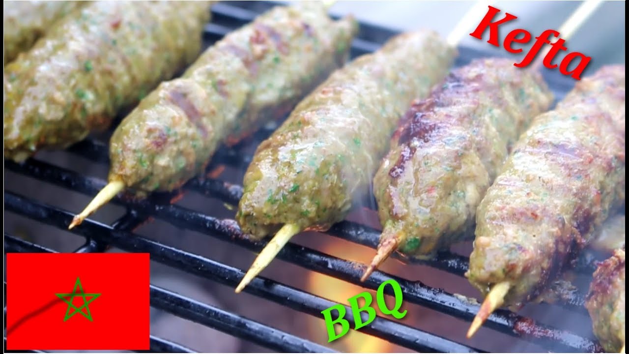 Moroccan Kefta Kebab - Kofta Kabab - Seekh Kebab - YouTube