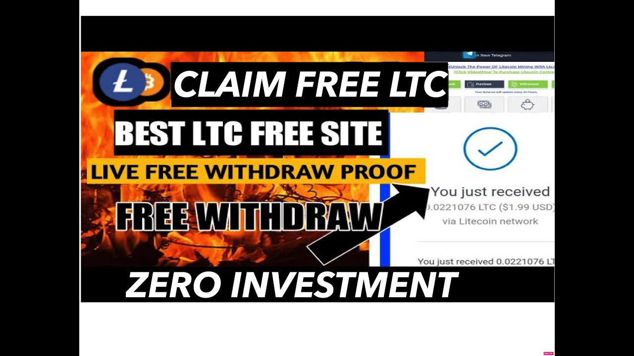 CLAIM FREE LTC DAILY | 0.03LTC LIVE WITHDRAW | NO INVESTMENT | INSTANT ...