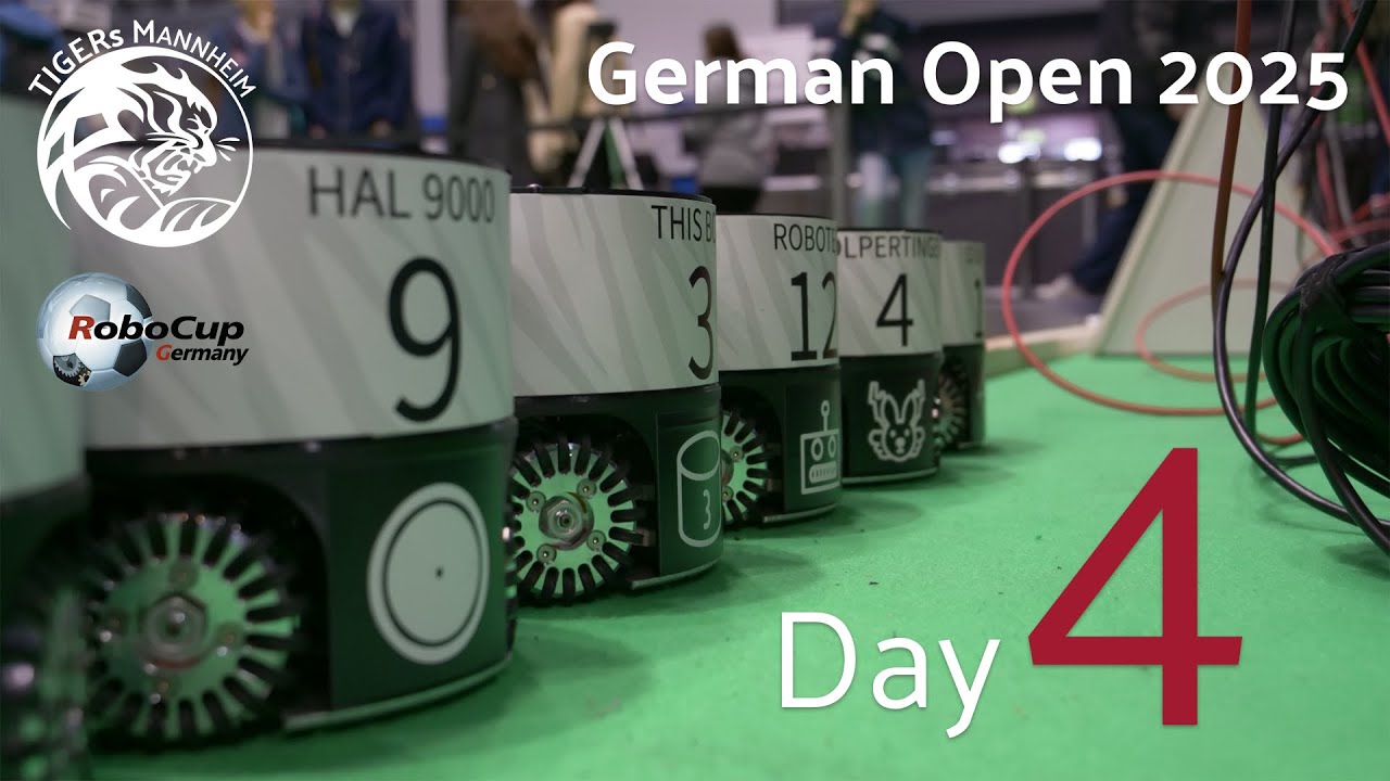 RoboCup German Open 2025 SSL - Day 4 FINALS - YouTube