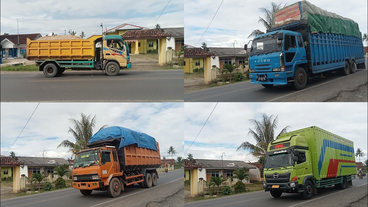 Truk Pasir, Dumptruck Singkong, Truk Box, Truk Tronton, Truk Build Up ...