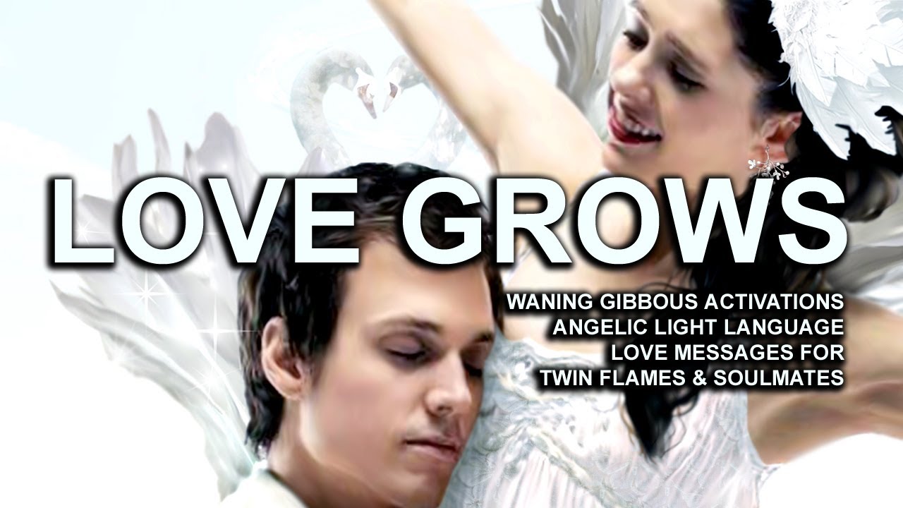 LOVE GROWS: Waning Gibbous Light Language Angelic Love Messages - YouTube
