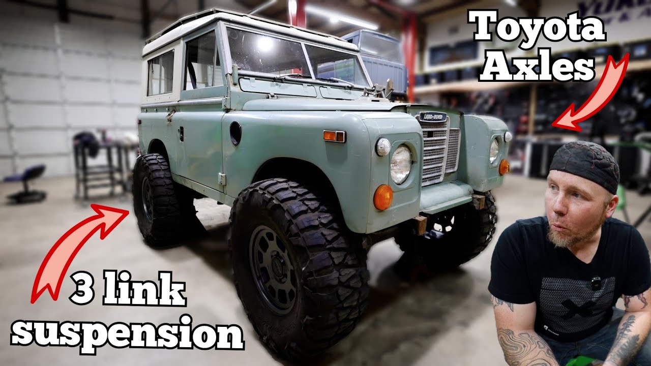 My Arctic Land Rover Build! Yeti The Snow Wheeler episode 1. Land Rover ...