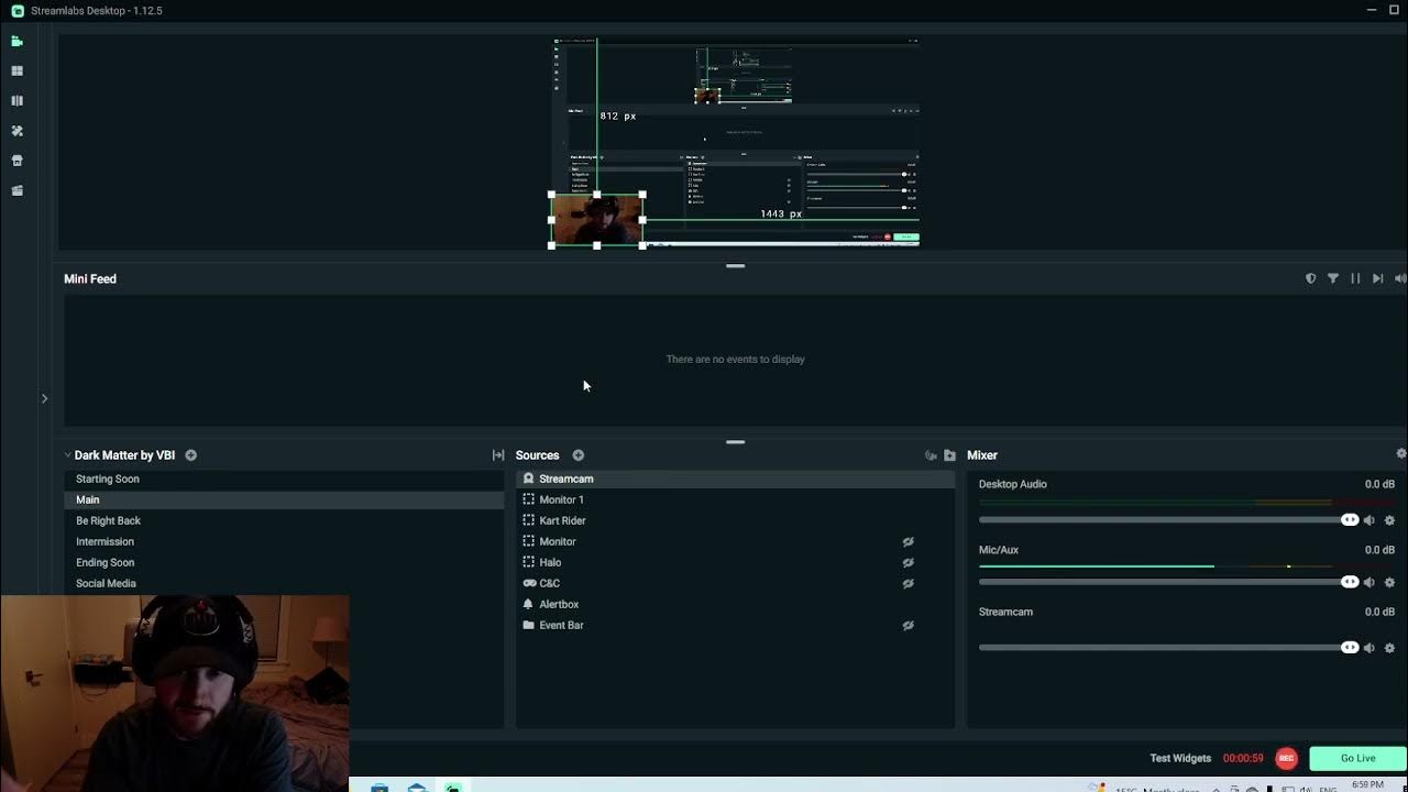 Streamlabs Get Your Webcam Over Screen Capture! - YouTube