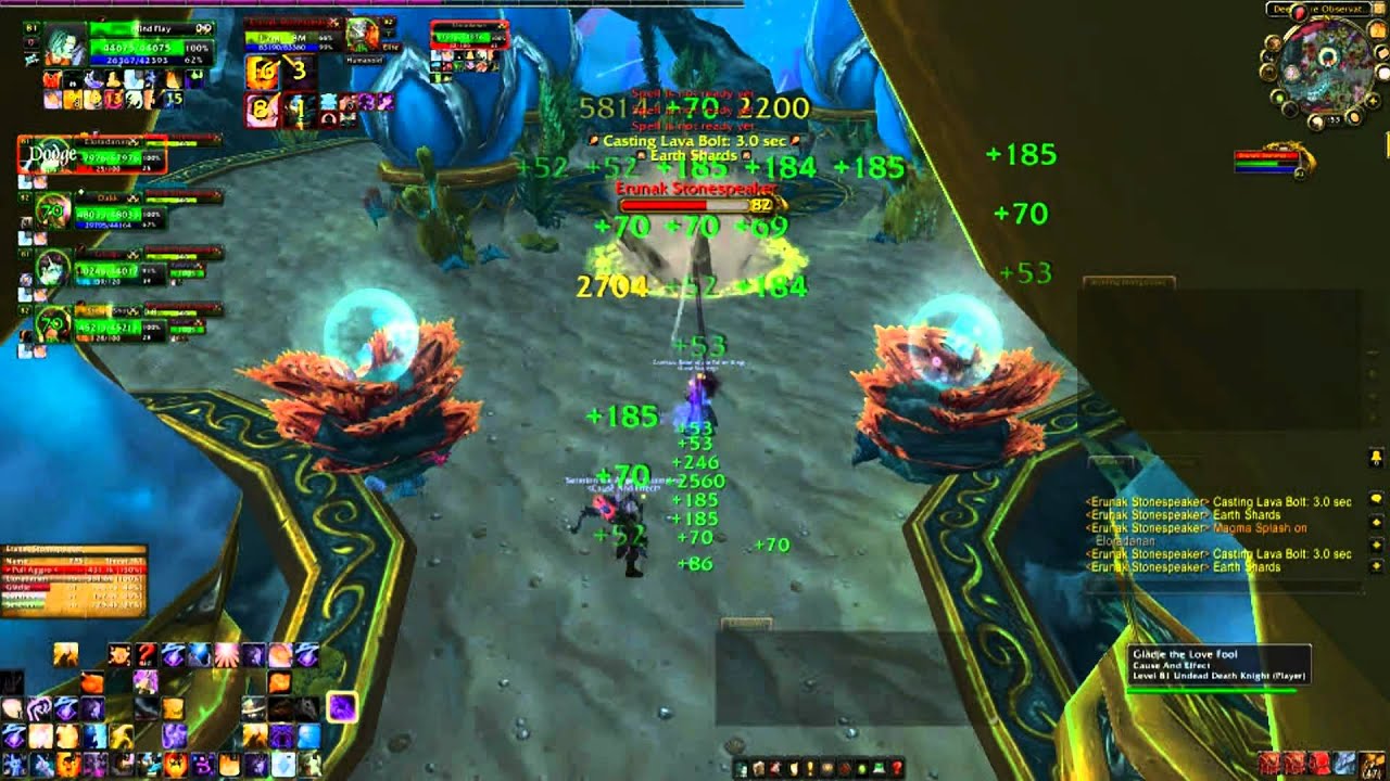 Canthus and Cause and Effect vs Erunak Stonespeaker (5 man normal ...