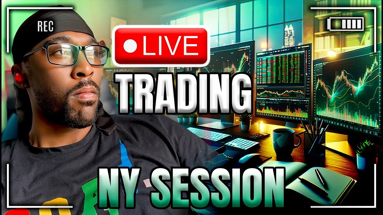 LIVE TRADING FOREX NY SESSION: NASDAQ - YouTube