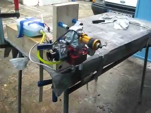 Engine CRRC Pro 26i - YouTube