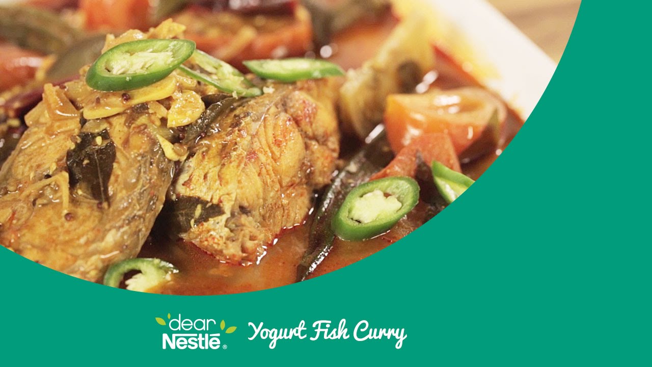 Yogurt Fish Curry - YouTube