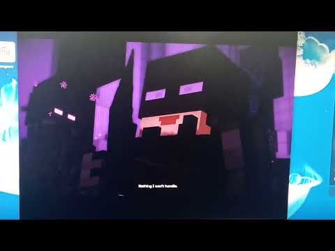 Minecraft Hikâye Modu 🇹🇷Türkçe Dublaj🇹🇷 💖Bölüm 3💖 part 19