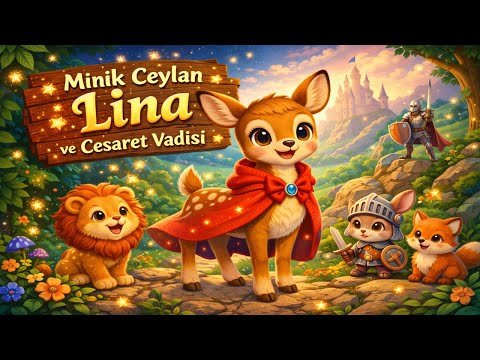 Minik Ceylan Lina ve Cesaret Vadisi  |  Uyku Öncesi Çocuk Masalı |  Sakin ve Eğitici Masallar