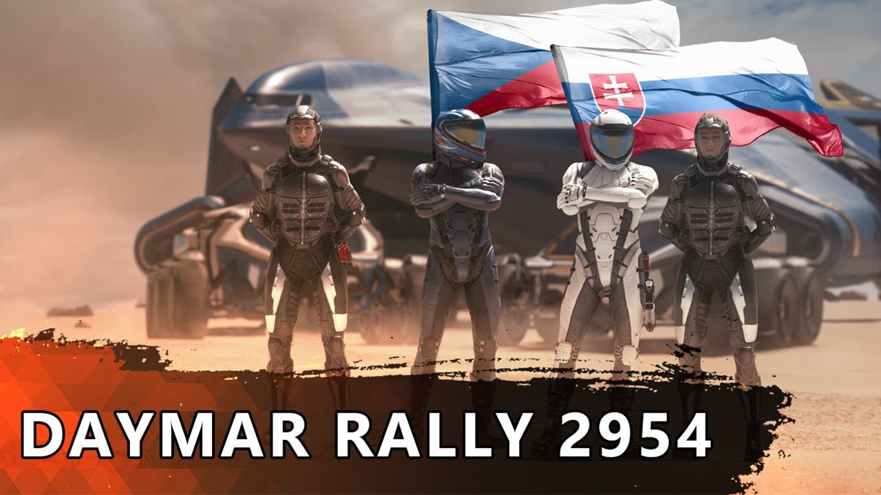 Daymar Rally 2954 - tím Star Citizen Česko – Slovensko - YouTube