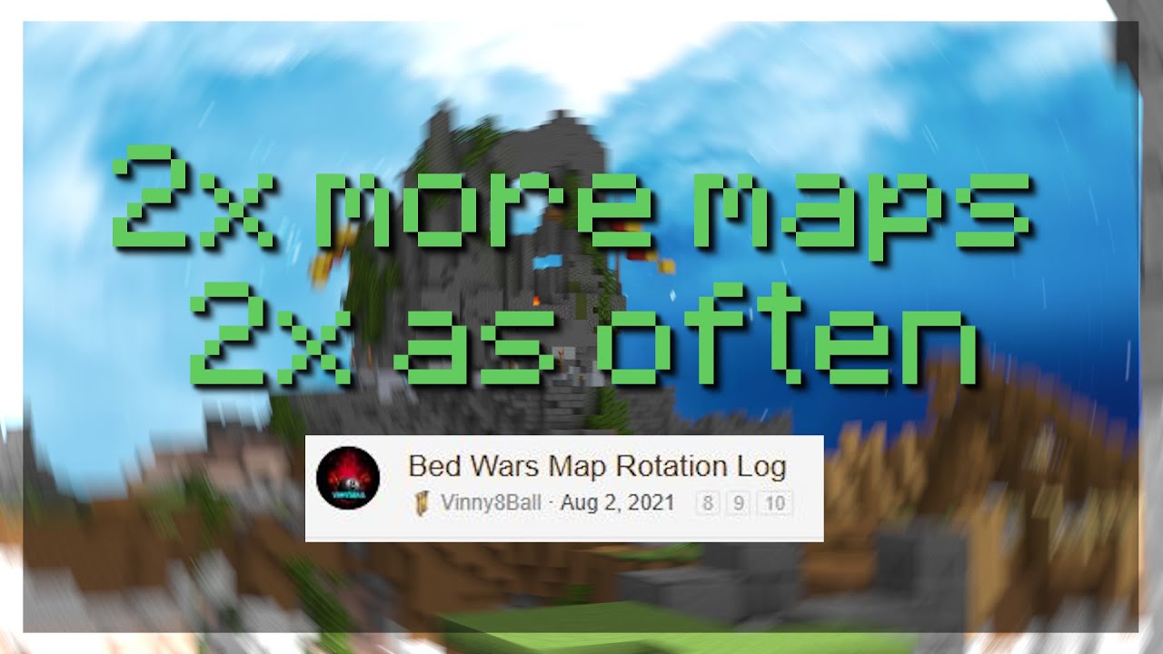 Hypixel changed the map rotation system... and it's really good! - YouTube
