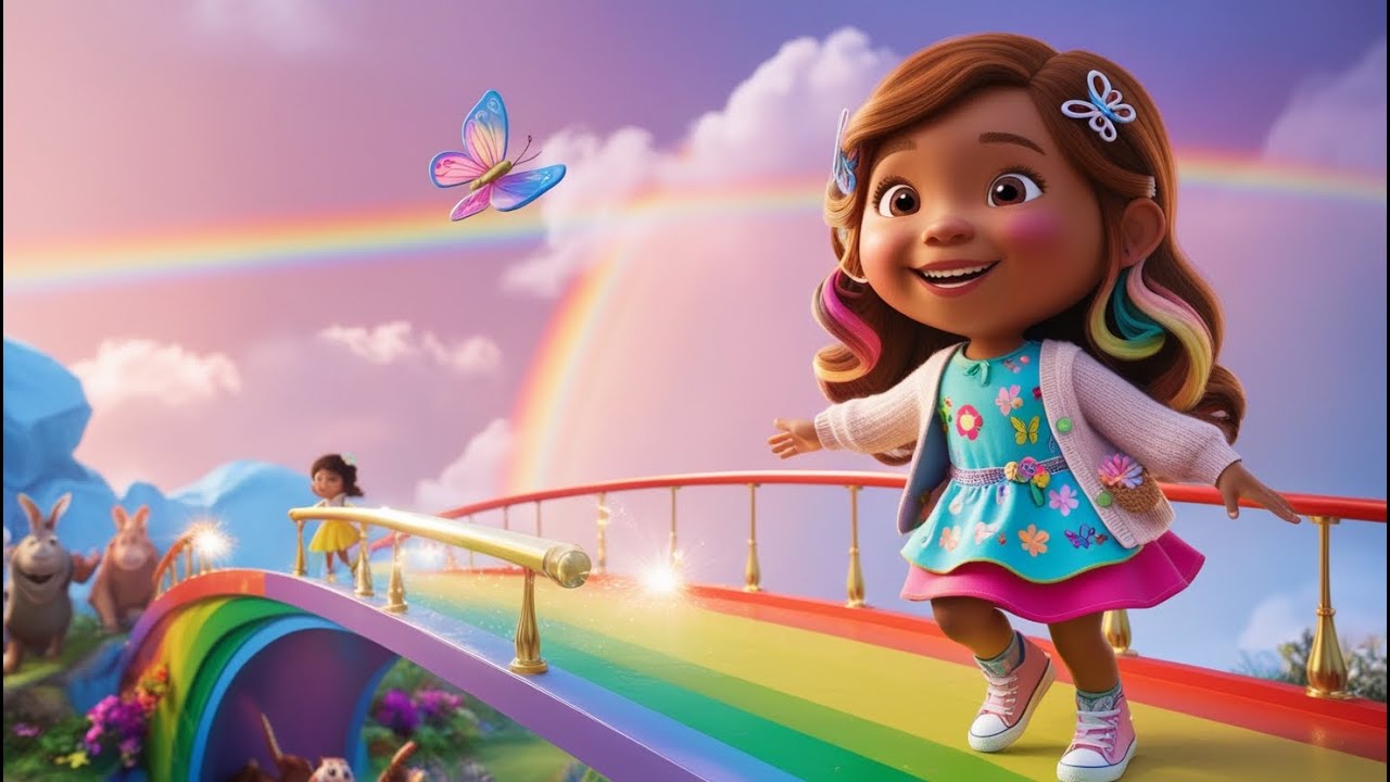 The Rainbow Bridge KIDS CARTOON ANIMATED #animatedstories #kids # ...