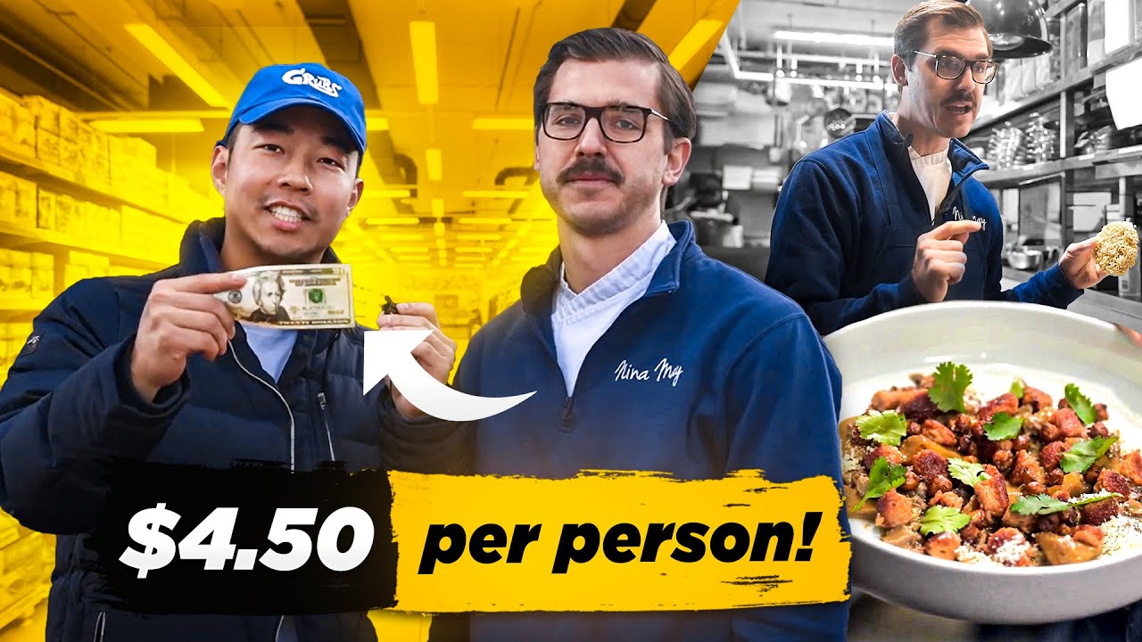 Pro Chef Makes Gourmet Meal for $4.50! || Budget Gourmet - YouTube