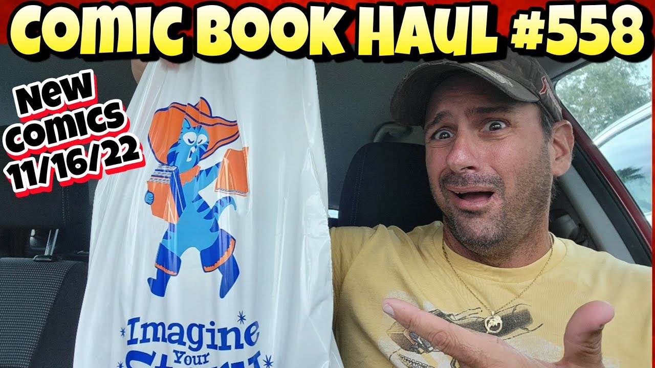 Comic Book Haul #558 Where Is The Mysterious Black Bag? - YouTube