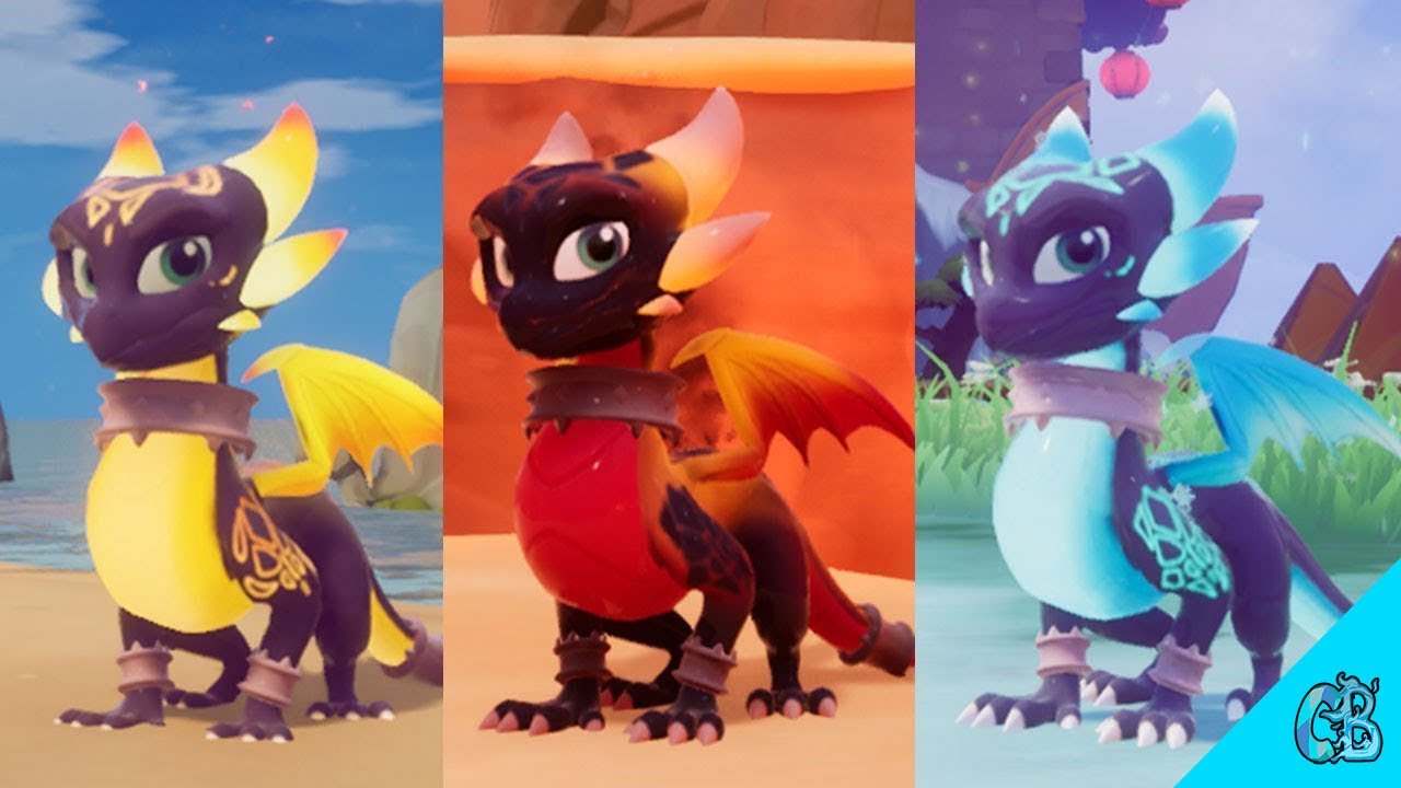 Spyro Reignited Trilogy PC Mod - Reignited Cynder Cynder Powerup Skins ...