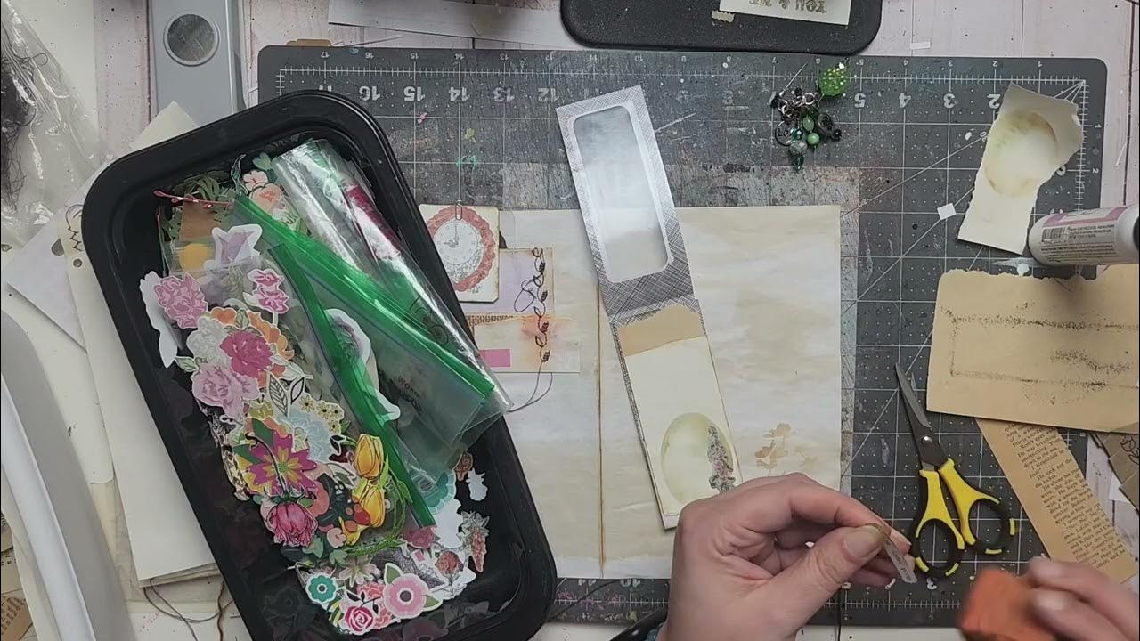 Beginners Junk Journal From Start To Finish. Part 4. - YouTube