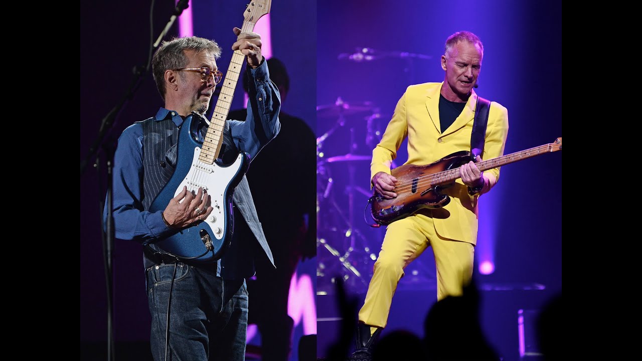 It's Probably Me · Sting · Eric Clapton - Guitar backing Track - YouTube