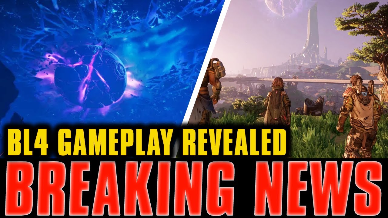 BL4 GAMEPLAY SHOWN! - NEW PLANET REVEALED - GRAPPLING HOOKS CONFIRMED ...